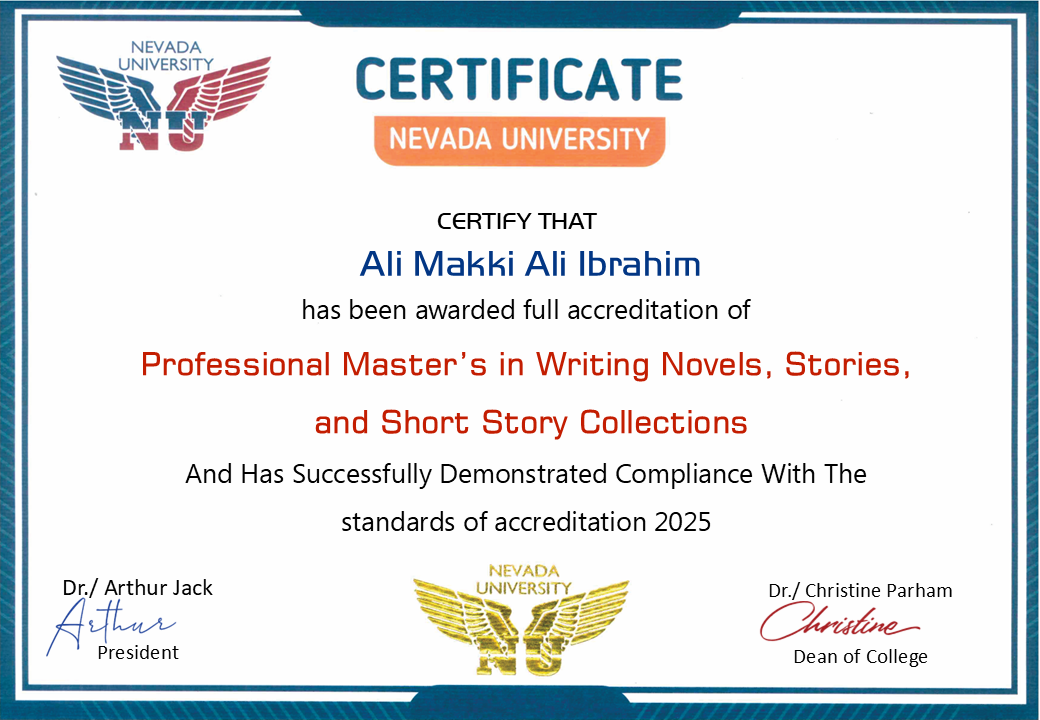 Ali Makki Ali Ibrahim – Nevada University